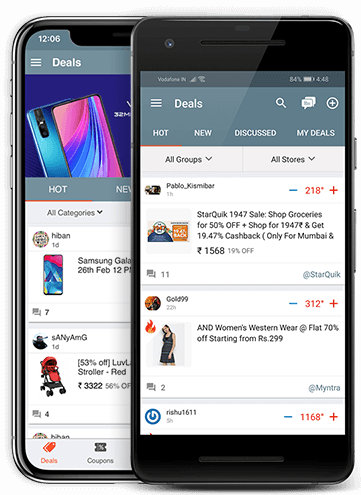 Highest Rated Coupons & Deals App in India | Desidime