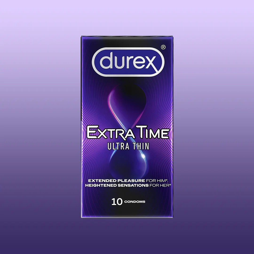 Durex Extra Time Ultra Thin - 10 Condoms | Desidime