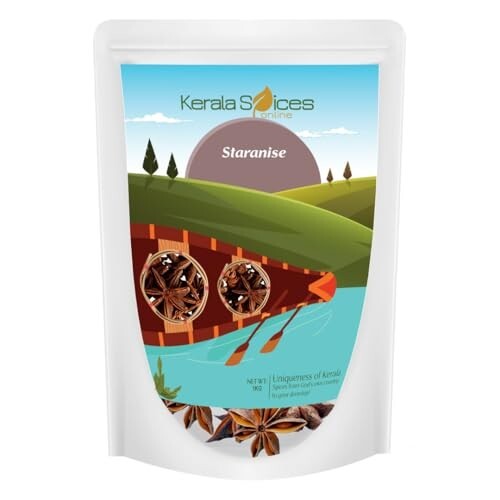 Kerala Spices 100% Natural Star Anise 1kg Whole Spices Chakri Phool ...