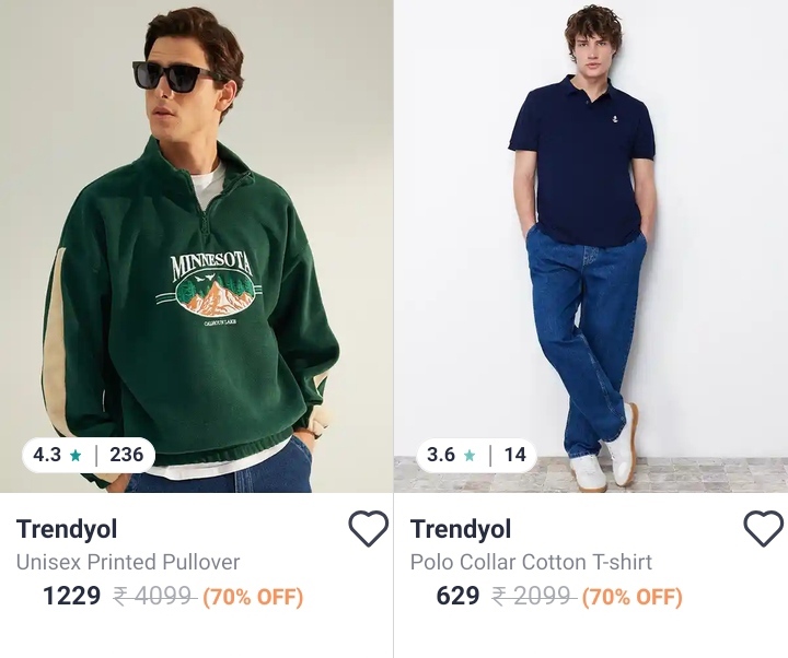 Trendyol Sale on Myntra | Up to 70% OFF on Men's, Women's & Kids ...