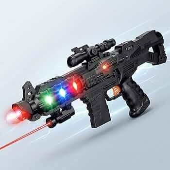 3D Projection Strike Toy Gun | Vibrant Light and Sound Effects ...