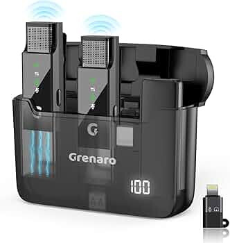 GRENARO S13 Wireless Mic Collar Microphone | Desidime