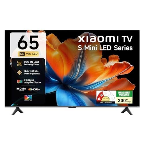 Xiaomi 165 cm (65 inches) 4K UHD Smart Quantum MagiQ S Mini LED Google ...