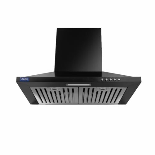 Glen Hood Aqua Plus 60cm Wall Mounted Pyramid Kitchen Chimney | 1000 m³ ...