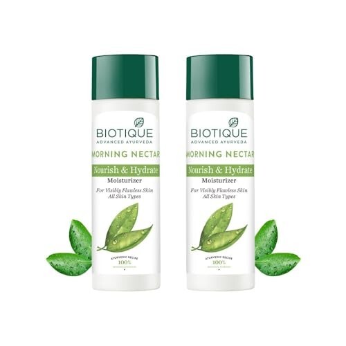 Biotique Morning Nectar Flawless Skin moisturizer for All Skin Types ...