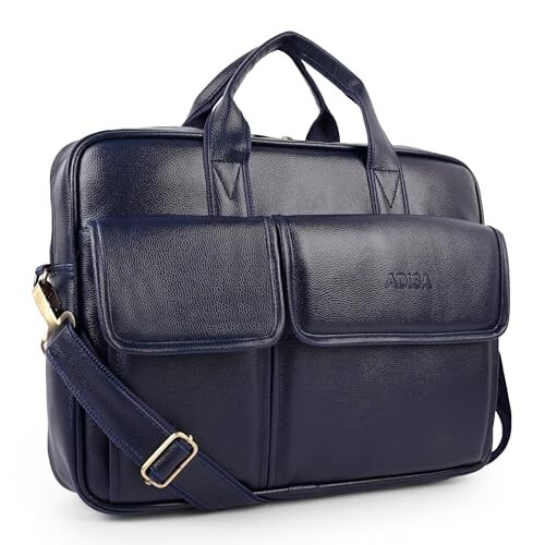 ADISA Laptop Messenger Office Bag Briefcase for Work for Men (LB6055 ...