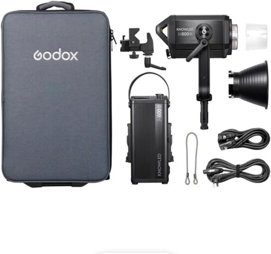 Godox M600D LED Video Light, KNOWLED Vdier Light 740W 5600K 164000LUX ...