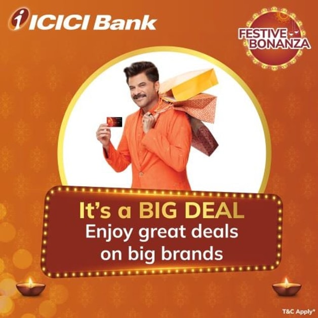ICICI Bank Diwali Festive Bonanza Offers 2023! | DesiDime