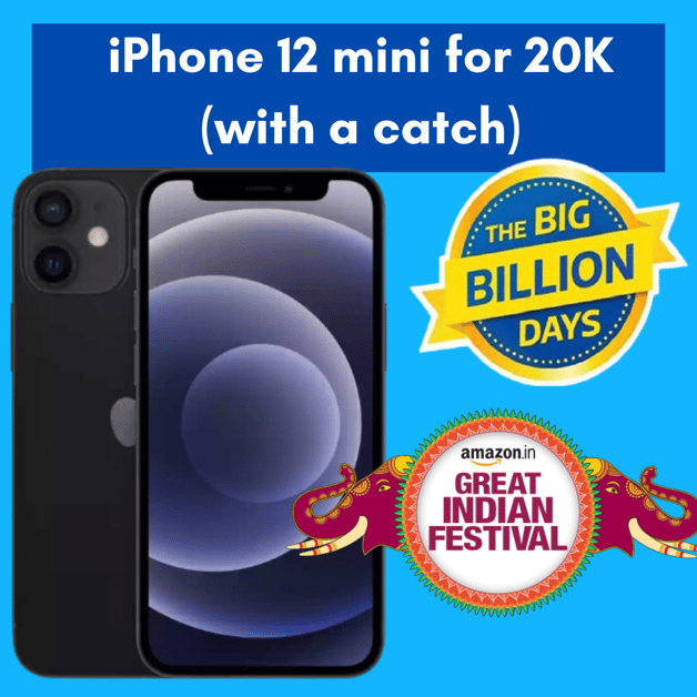 iPhone 12 mini for 20K (with a catch): Cheapest iPhone in Big Billion ...
