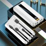 WINgFI 20000 mAh 20 W Power Bank (White, Lithium Polymer, Quick Charge ...