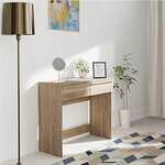 Amazon Brand - Solimo Krestel Engineered Wood Desk | Console Table ...