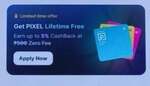 HDFC PIXEL Credit Card Now Lifetime Free (Limited Time) | DesiDime