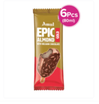 Amul Gold Epic Almond Ice Cream Stick (80ml x 6 ) | DesiDime