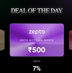 zepto Gift Card at 7% off - CRED | DesiDime