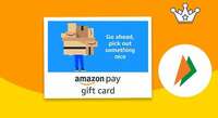 Amazon Pay gift Card : Get FLAT ₹150 Cashback Min order: ₹5000 | DesiDime