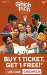 Ghich Pich Movie BOGO Offer on BookMyShow (8,9,10,11 August 2025) | DesiDime