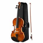 Kadence Vivaldi Violin V001C - 4/4 Violin with Bow | Rosin & Hard Case ...