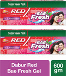 (LiveShop+) Dabur Red Bae Fresh Gel Toothpaste (600 g) | DesiDime