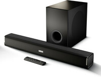 Mivi Fort Sonic 200 Soundbar, 2.1 Channel, Multi-Input and EQ Modes, BT ...