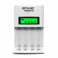 ENVIE® (ECR-011) Speedster Fast Charger for AA & AAA Rechargeable ...