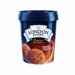 Zepto : London Dairy Double Chocolate Ice Cream Tub 500 ml | DesiDime