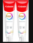 Colgate Total 300gm (2 x 150gm) Advanced Health Anti-Germ Toothpaste ...