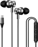Kratos C Type Earphone Wired headphone with Mic, In-Line Controls, 13 ...