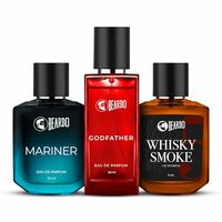 Beardo Mariner, GodFather & Whiskey Smoke Perfume For Men (50Ml X Pack ...