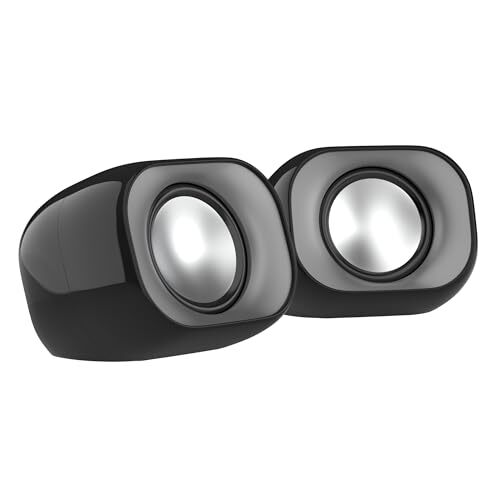 HP DHS-2111 Wired Speaker, 2-Channel Surround Sound, 3.5mm aux ...