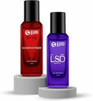 Pack Of 2 Beardo Midnight Legacy Combo for Men- LSD & GodFather Perfume ...