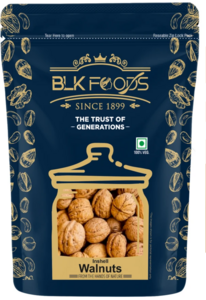 BLK FOODS Walnut Inshell 900g | Whole Akhrot Dry Fruit Pack Walnuts (1 ...